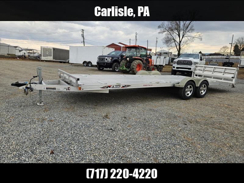USED 2022 Triton 7x24' Aluminum Utility Trailer 7000# GVW * BI FOLD ...