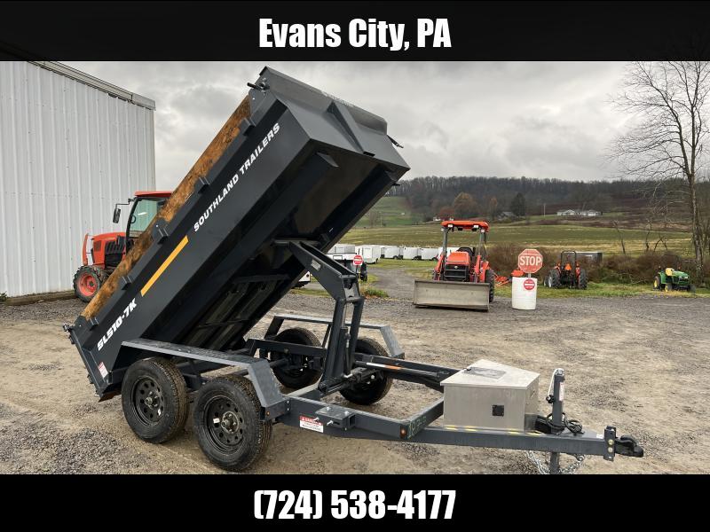 2025 Southland Trailers 5X10 Dump Trailer 7000 GVW *STAKE POCKETS ...