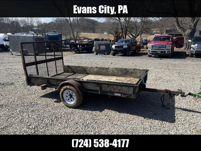 USED Top Brand 5x10 Single Axle Utility Landscape Trailer 2000 GVW in ...