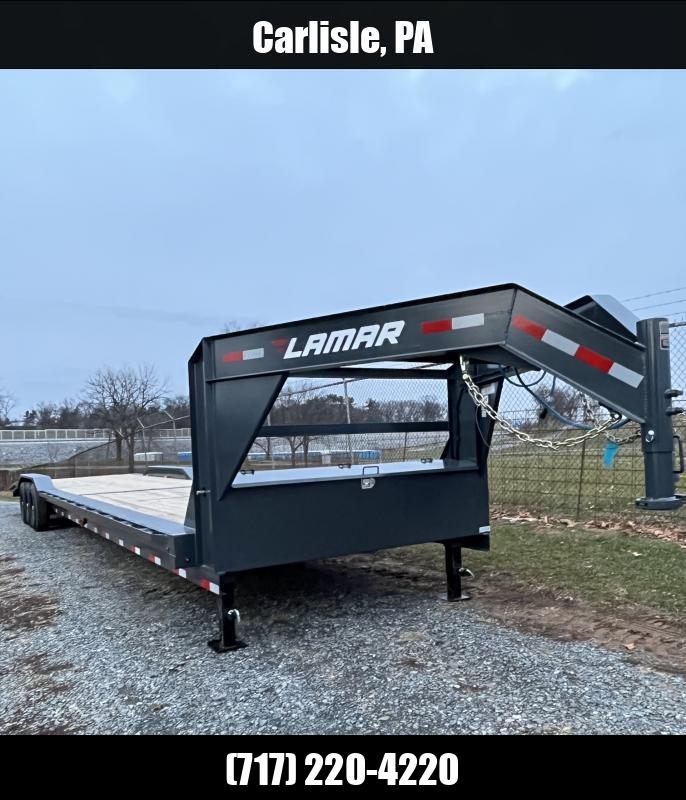 2024 Lamar 102x40' Gooseneck Car Hauler Trailer 21000# GVW * 102" DECK ...