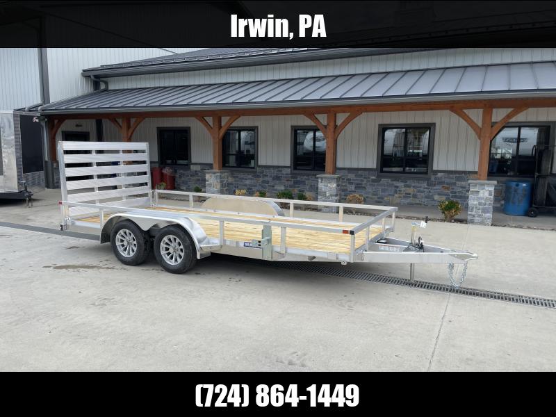 2025 Sure Trac 7x16' Tube Top Aluminum Utility Landscape Trailer 7000 ...