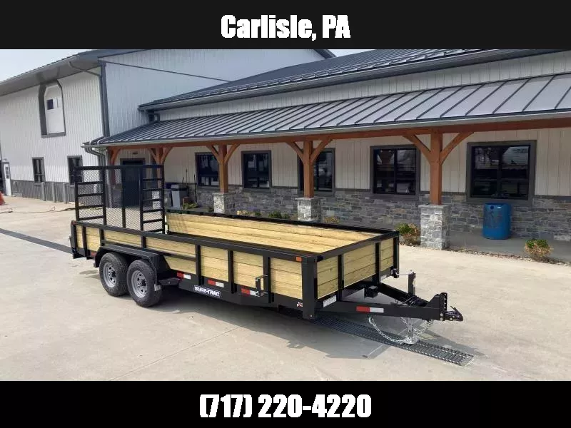 2025 Sure-Trac 7x16' High Side Utility Landscape Trailer 9900# GVW ...