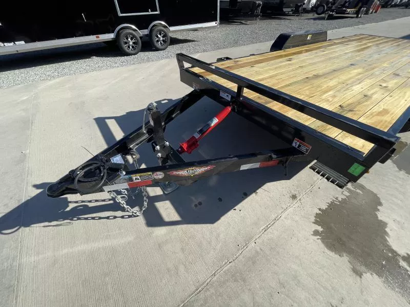 2026 H&H 7x20' Tilt Car Hauler Trailer 9990# GVW * FULL WIDTH LOADING ...