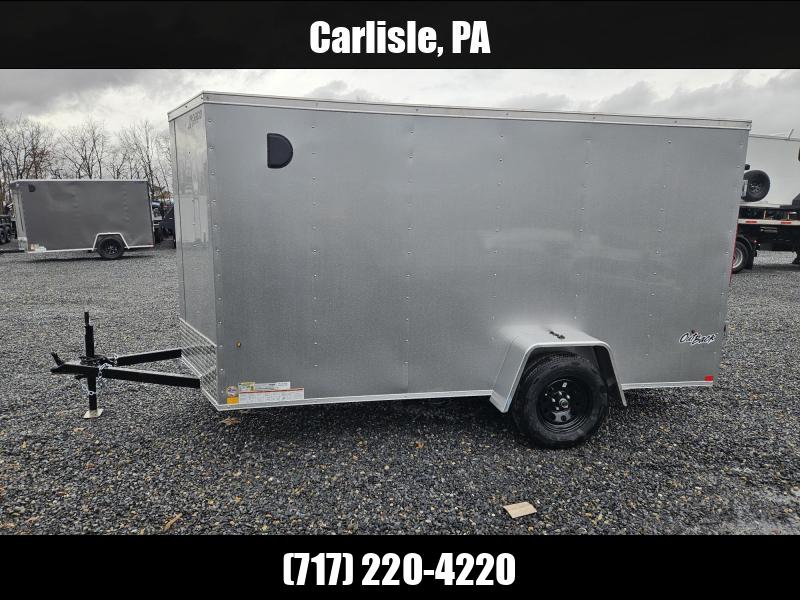 2025 Pace American 6x12' Enclosed Cargo Trailer 2990# GVW * SILVER ...