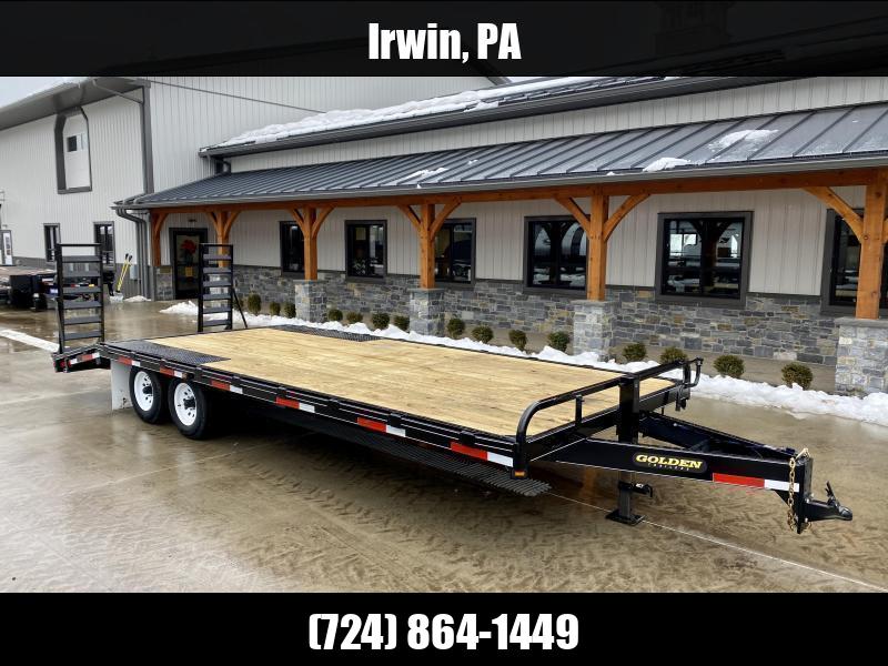 2022 Golden by Corn Pro 102x20 Beavertail Deckover Trailer 9990# GVW ...