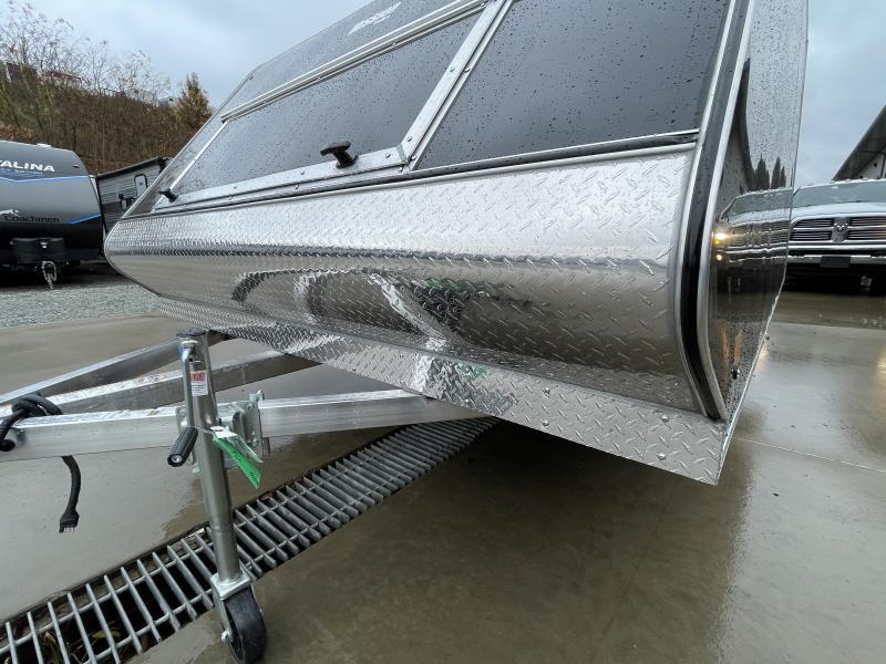 2023 Mission 8.5X12' Aluminum Enclosed Snowmobile Trailer 2990# GVW ...