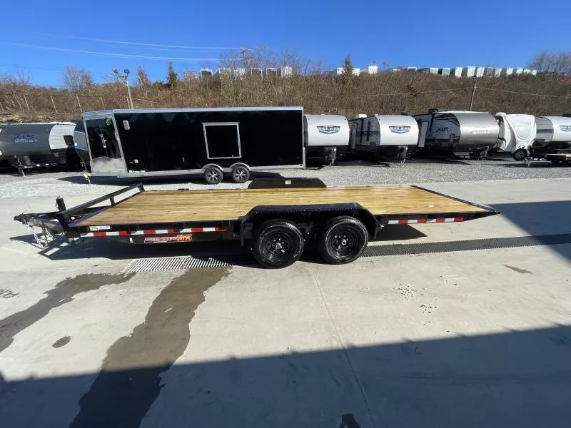 2026 H&H 7x20' Tilt Car Hauler Trailer 9990# GVW * FULL WIDTH LOADING ...