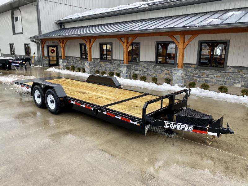 2021 Corn Pro 7x23' Gravity TIlt Equipment Trailer 12000# GVW * GRAVITY ...