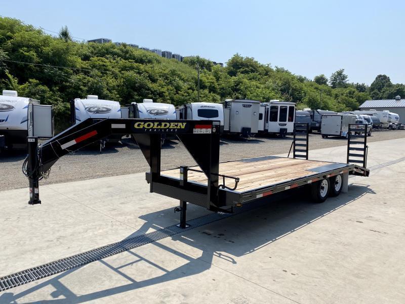 2022 Golden by Corn Pro 102x20 Gooseneck Beavertail Deckover Trailer ...