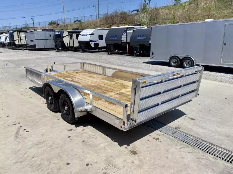 2026 H&H 7x22' TRSA Aluminum ATV Utility Landscape Trailer 7000# GVW ...
