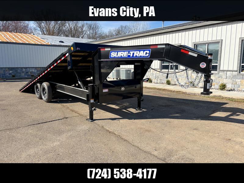 2025 Sure-Trac 102x22' Gooseneck Power Tilt Deckover 15000# GVW * DUAL ...