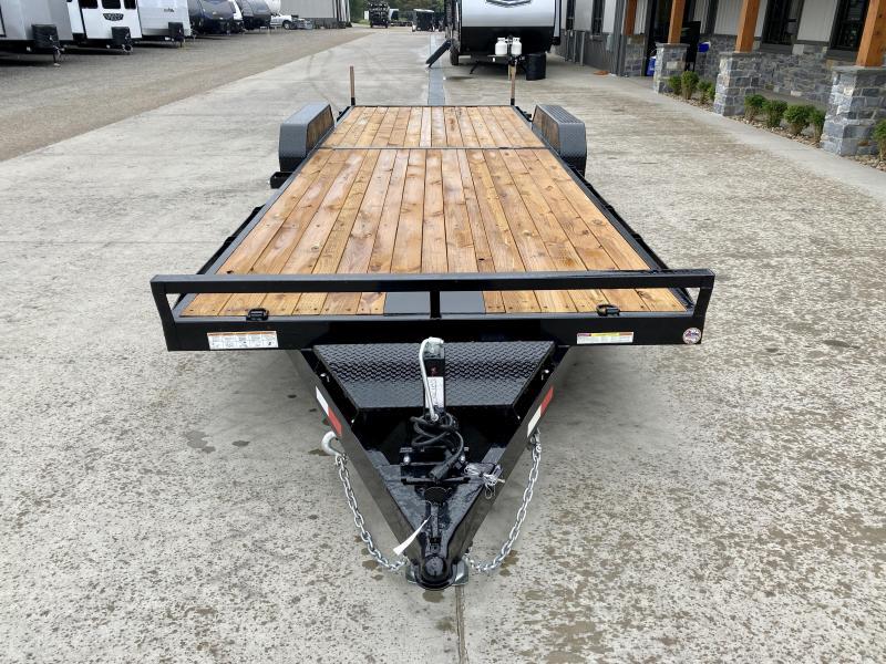 2021 Sure-Trac 7x24' Wood Deck Car Hauler 9900# GVW * RUBRAIL * DROP IN ...