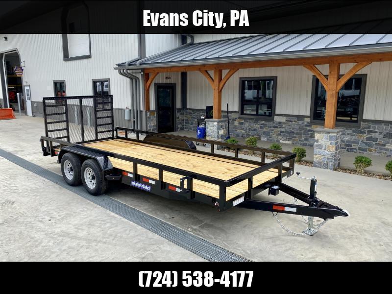 2025 Sure-Trac 7x22 Tube Top Utility Landscape Trailer 9900# GVW ...