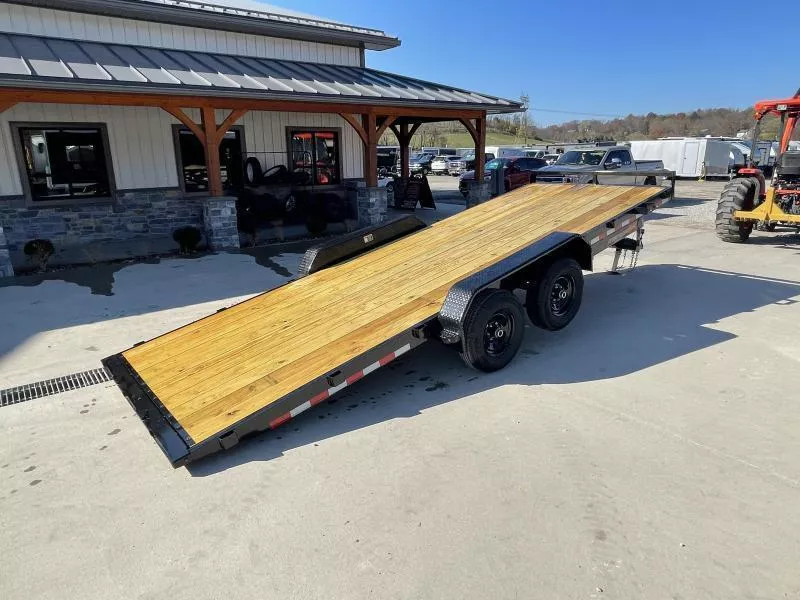 2026 H&H 7x20' Tilt Car Hauler Trailer 9990# GVW * FULL WIDTH LOADING ...