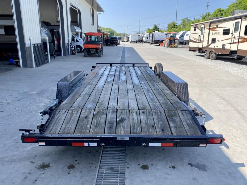USED 2020 Quality Trailers 7x18' Wood Deck Car Trailer 7000# GVW ...