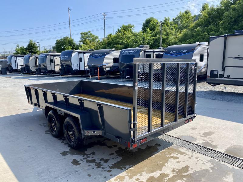 2024 Lamar 7x14' High Side Utility Landscape Trailer 7000# GVW * 24 ...