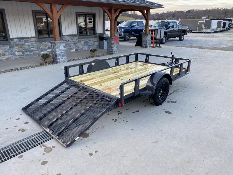 2024 Rice Trailers 76"x10' Landscape Utility Trailer 2990# GVW ...