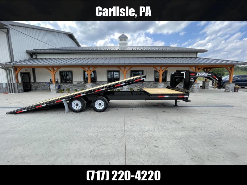 NEW Corn Pro 102x21+6' Gooseneck Gravity Tilt Deckover Trailer 14000 ...