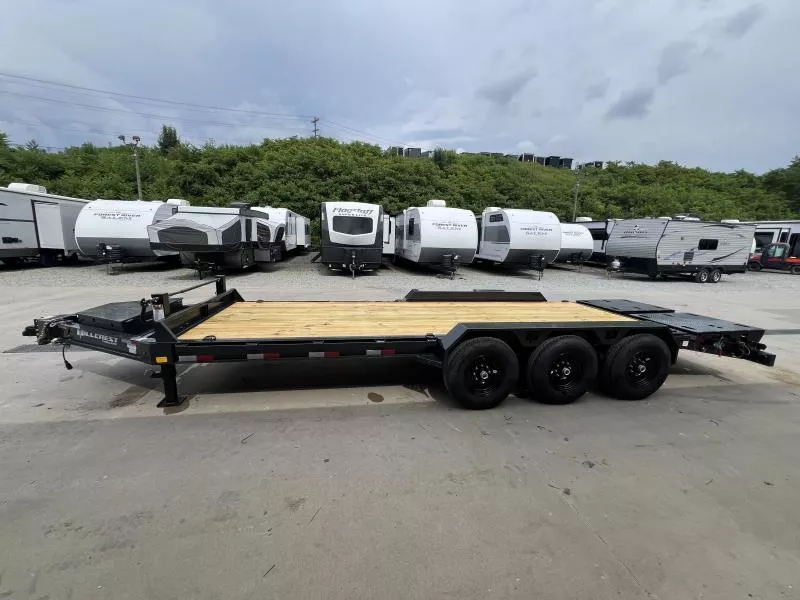 2026 Hillcrest Trailers 7x22 Equipment Trailer 21000 GVW * TRIPLE AXLE ...