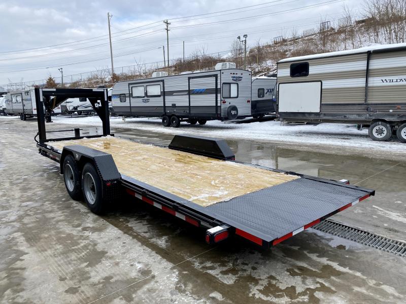 NEW Corn Pro 7x23' Gooseneck Power Tilt Equipment Trailer 16000# GVW ...