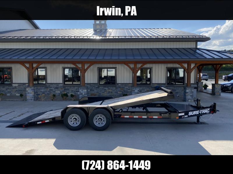 2024 Sure Trac 7x20' Pro Series I-Beam Power Tilt Equipment Trailer ...