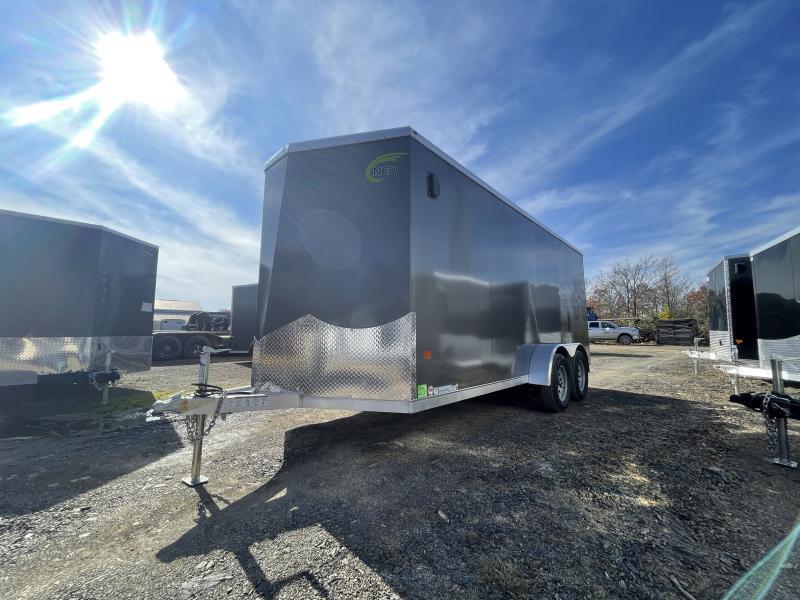2023 Neo 7x14 NAVR Aluminum Enclosed Cargo Trailer * ROUND TOP * RAMP ...
