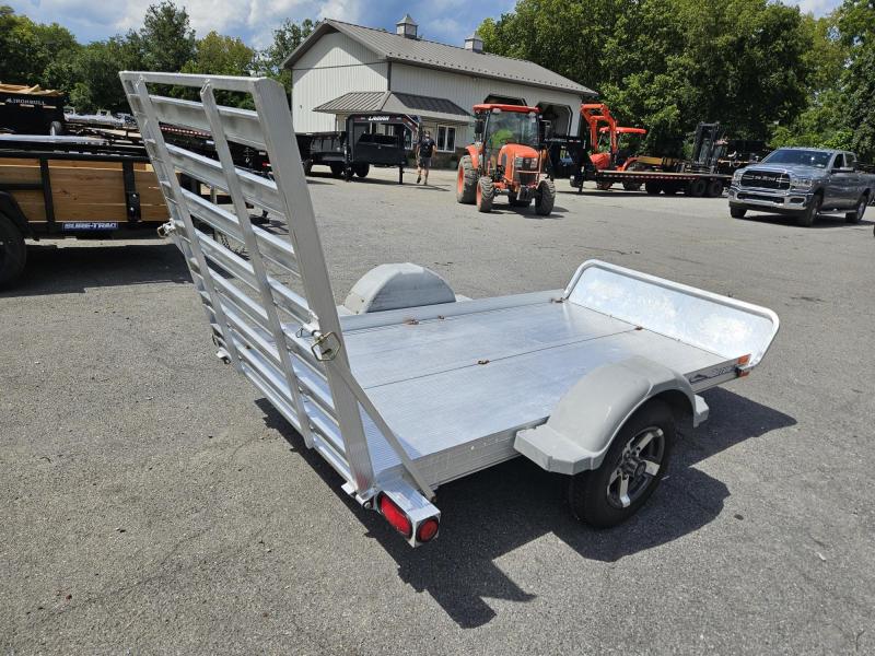 USED Triton 4.5x8' All Aluminum Single Axle Utility Landscape Trailer ...
