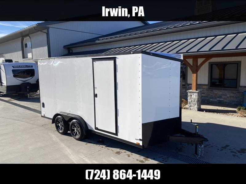 2024 Cargo Mate 7.5x14' Enclosed Cargo Trailer 7000# GVW * SILVER ...