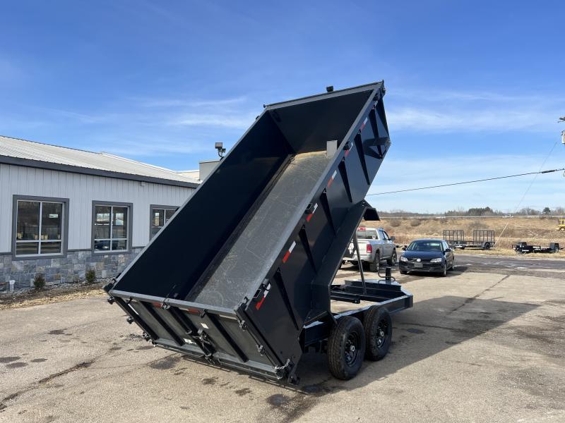 2025 Hillcrest Trailers 7x16' High Side Dump Trailer 14000 GVW * 40 ...