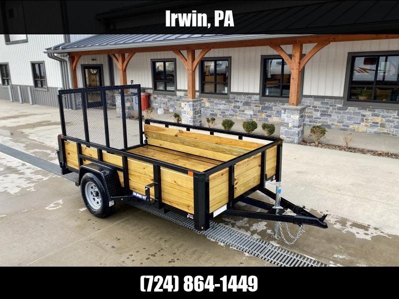 2025 Sure-Trac 6x10' High Side Utility Landscape Trailer 2990# GVW * 24 ...