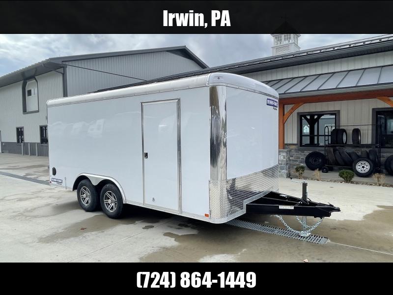 2023 Sure Trac 8.5x16' Round Top Enclosed Car Hauler Trailer 9900# GVW ...