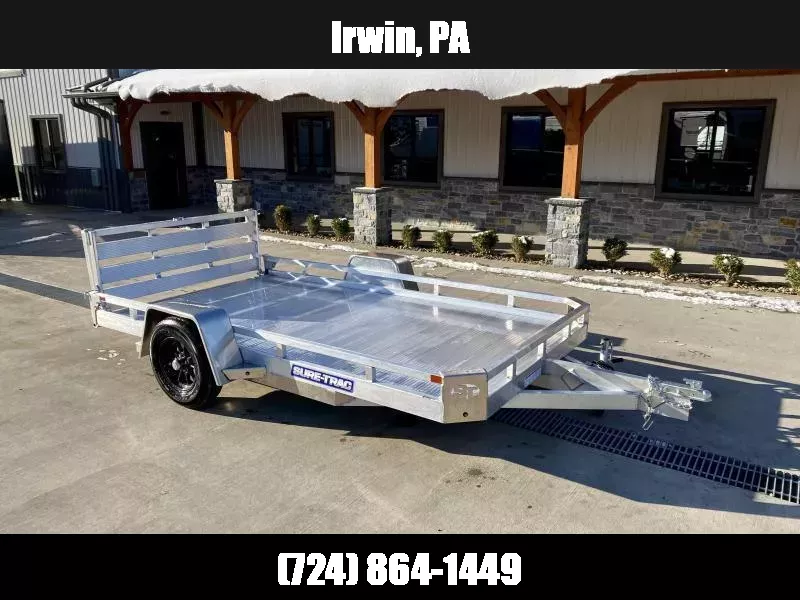 2026 Sure-Trac 7x12' All Aluminum Utility Landscape Trailer 2990# GVW ...