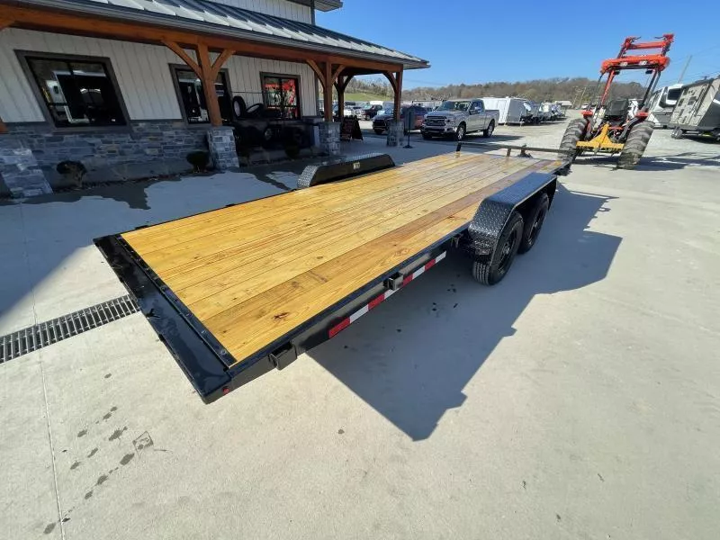2026 H&H 7x20' Tilt Car Hauler Trailer 9990# GVW * FULL WIDTH LOADING ...