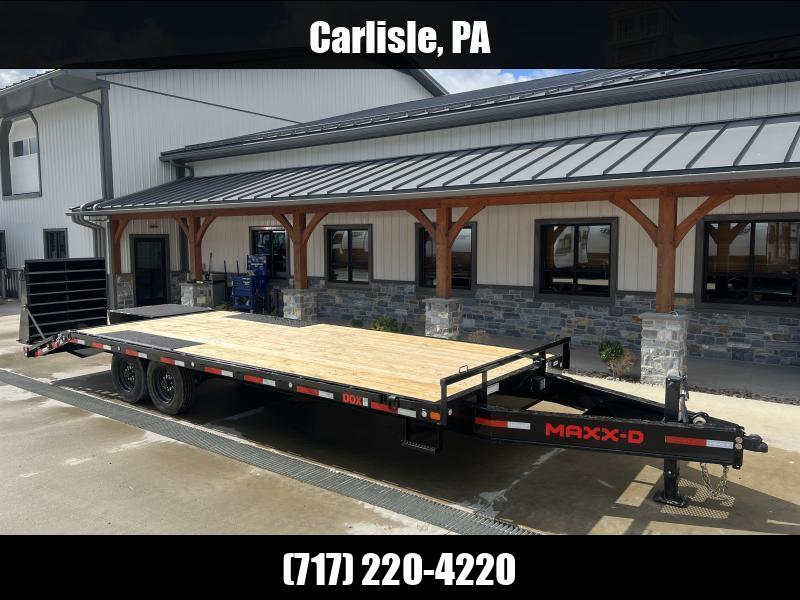 2025 MAXXD 102x22' DOX Beavertail Deckover Trailer 16000# GVW * FULL ...