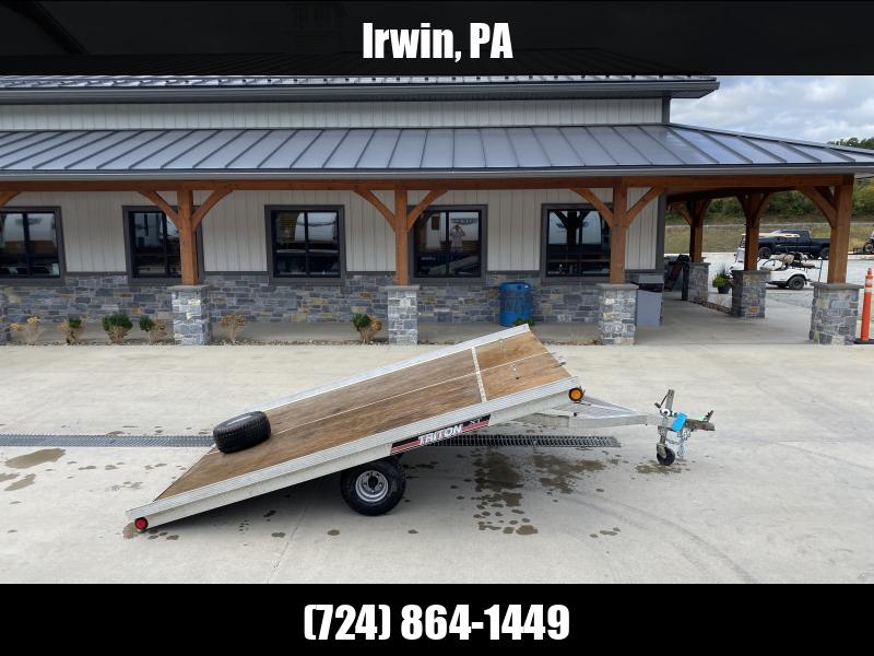 USED Triton 8x10' Tilt Snowmobile/ATV Trailer 1880# GVW * ALUMINUM ...