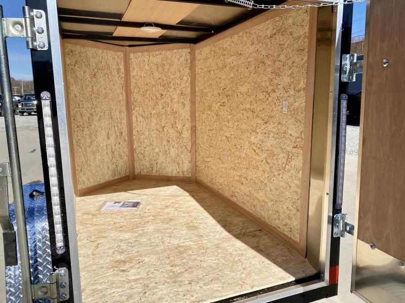 2023 Pace American 4x6' Enclosed Cargo Trailer 2000# GVW * BLACK ...