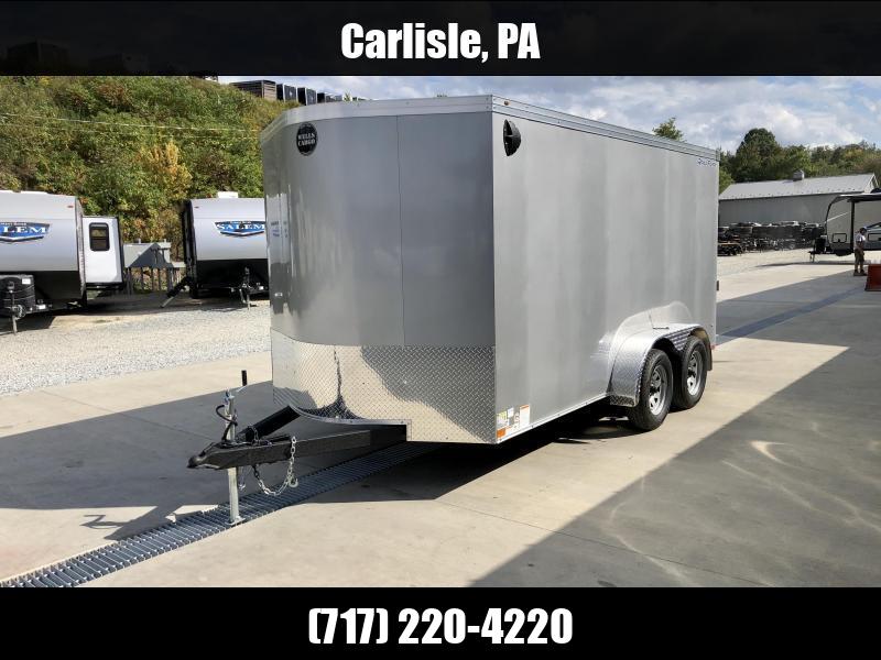 2020 Wells Cargo 7x14' Enclosed Motorcycle Trailer 7000# GVW * CHARCOAL ...