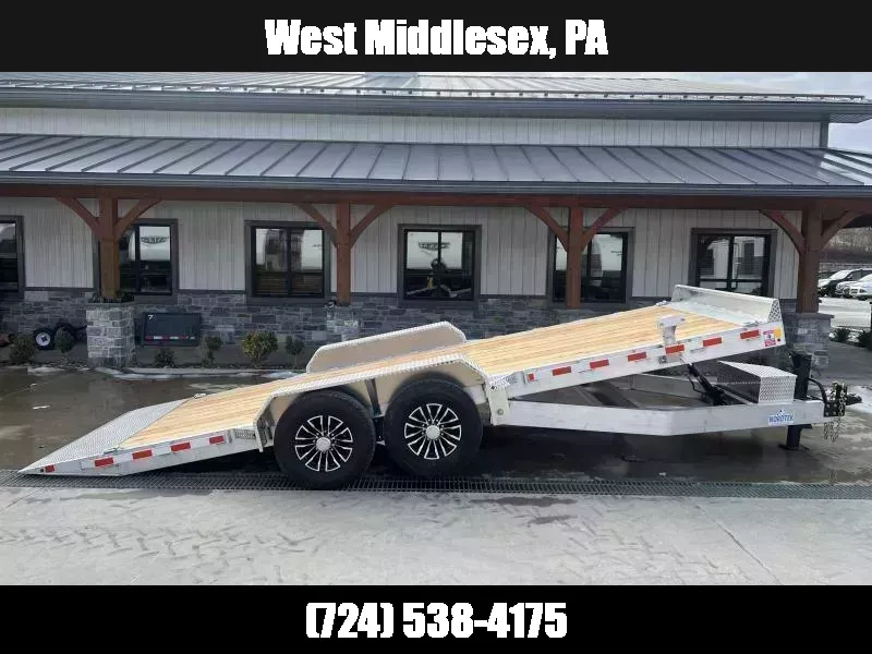 2026 Nordtek 7x22' Aluminum Power Tilt Equipment Trailer 14000# GVW ...