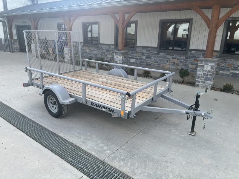 USED Karavan Trailers 6x10 Utility Trailer 2990 GVW * FOLD DOWN RAILS ...