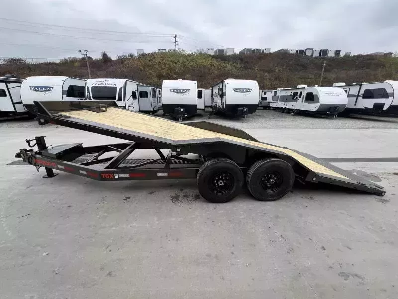 2026 MAXX-D 7x22' Equipment Trailer 14000 GVW * STEEL DECK * TORSION ...