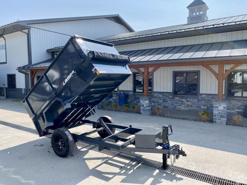 2025 Lamar 5x10' High Side Dump Trailer 7000# GVW * SINGLE AXLE * 3.5 ...