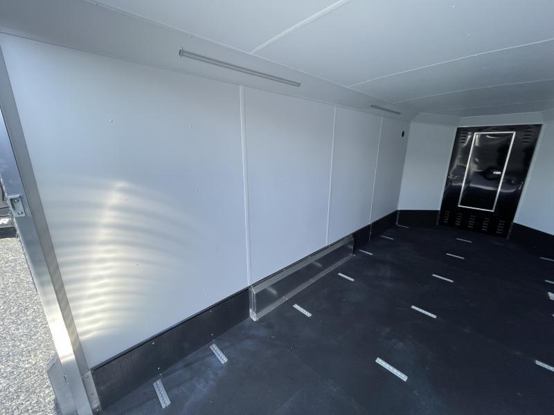 2025 Neo 7.5x18' NAMR Aluminum Enclosed Motorcycle Trailer 7000# GVW ...