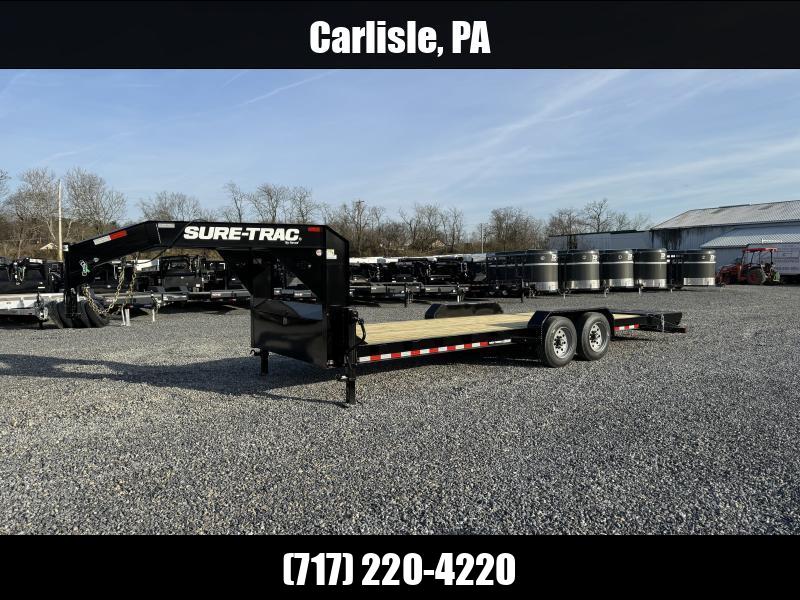 2025 Sure-Trac 7x24' Pro Series I-Beam Gooseneck Equipment Trailer ...