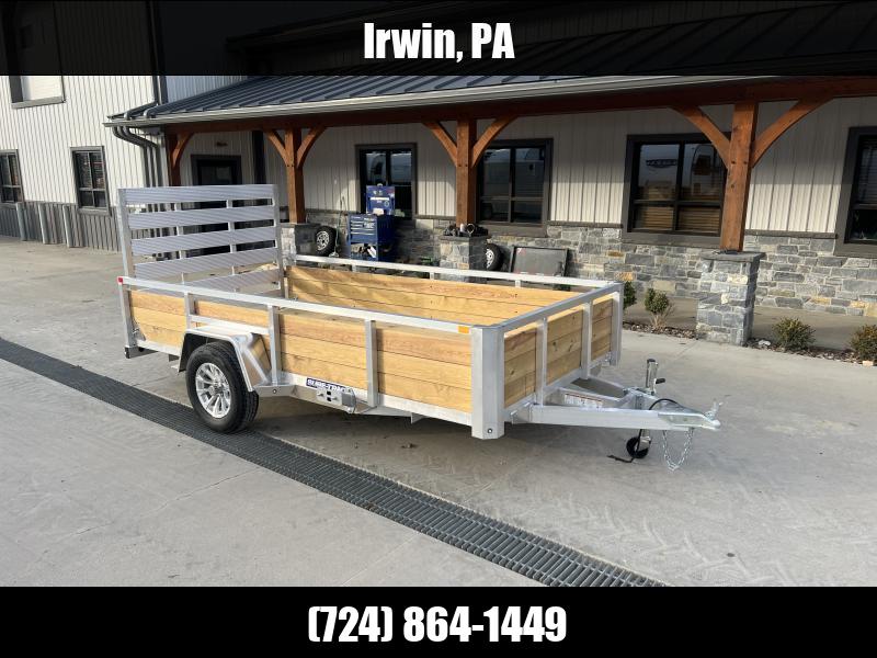2025 Sure Trac 6x12' Aluminum Wood High Side Utility Landscape Trailer ...