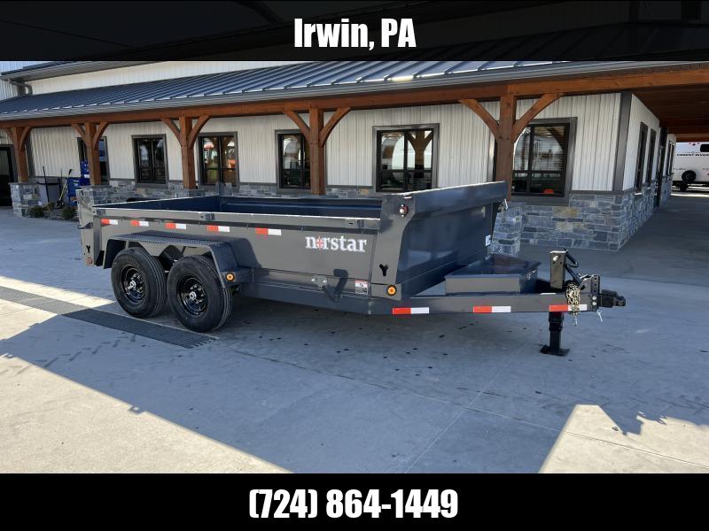 2025 Ironbull 7x16' Dump Trailer 14000# GVW * TARP KIT * 5X20 SCISSOR HOIST * 10GA FLOOR * FRONT ...