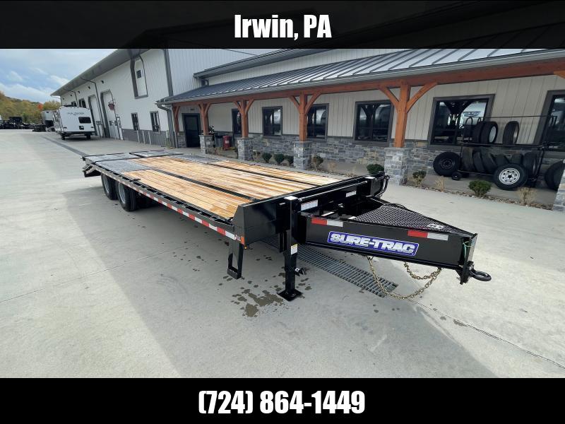 2025 Sure-Trac 102x25' HD Beavertail Deckover Trailer 22500# GVW ...