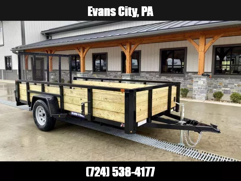 2025 Sure-Trac 6x12' High Side Utility Landscape Trailer 2990# GVW * 24 ...