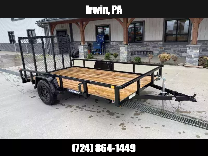 2026 Sure-Trac 7x12' Tube Top Utility Landscape Trailer 2990# GVW * 2 ...