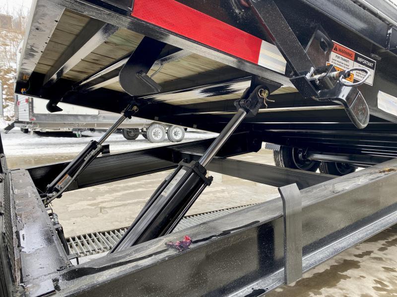 2022 Corn Pro 7x23' Gooseneck Power Tilt Equipment Trailer 16000# GVW ...