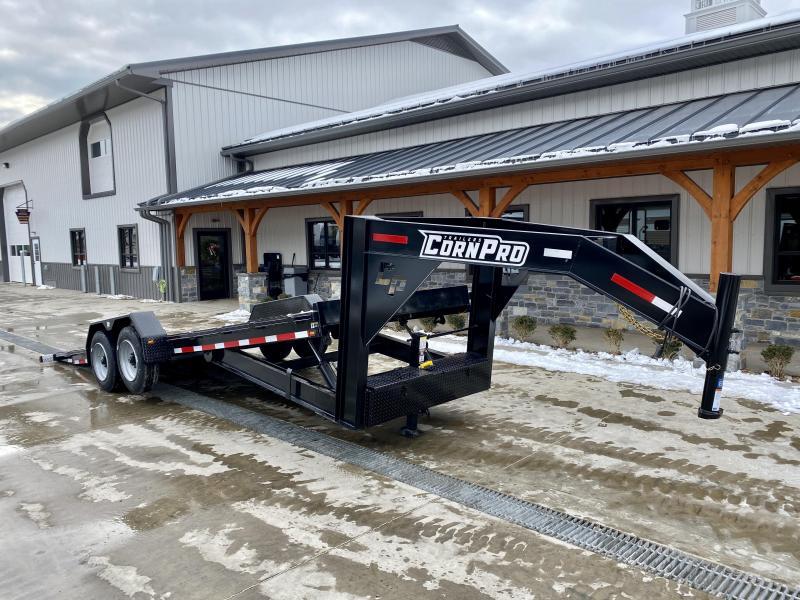2022 Corn Pro 7x23' Gooseneck Power Tilt Equipment Trailer 16000# GVW ...